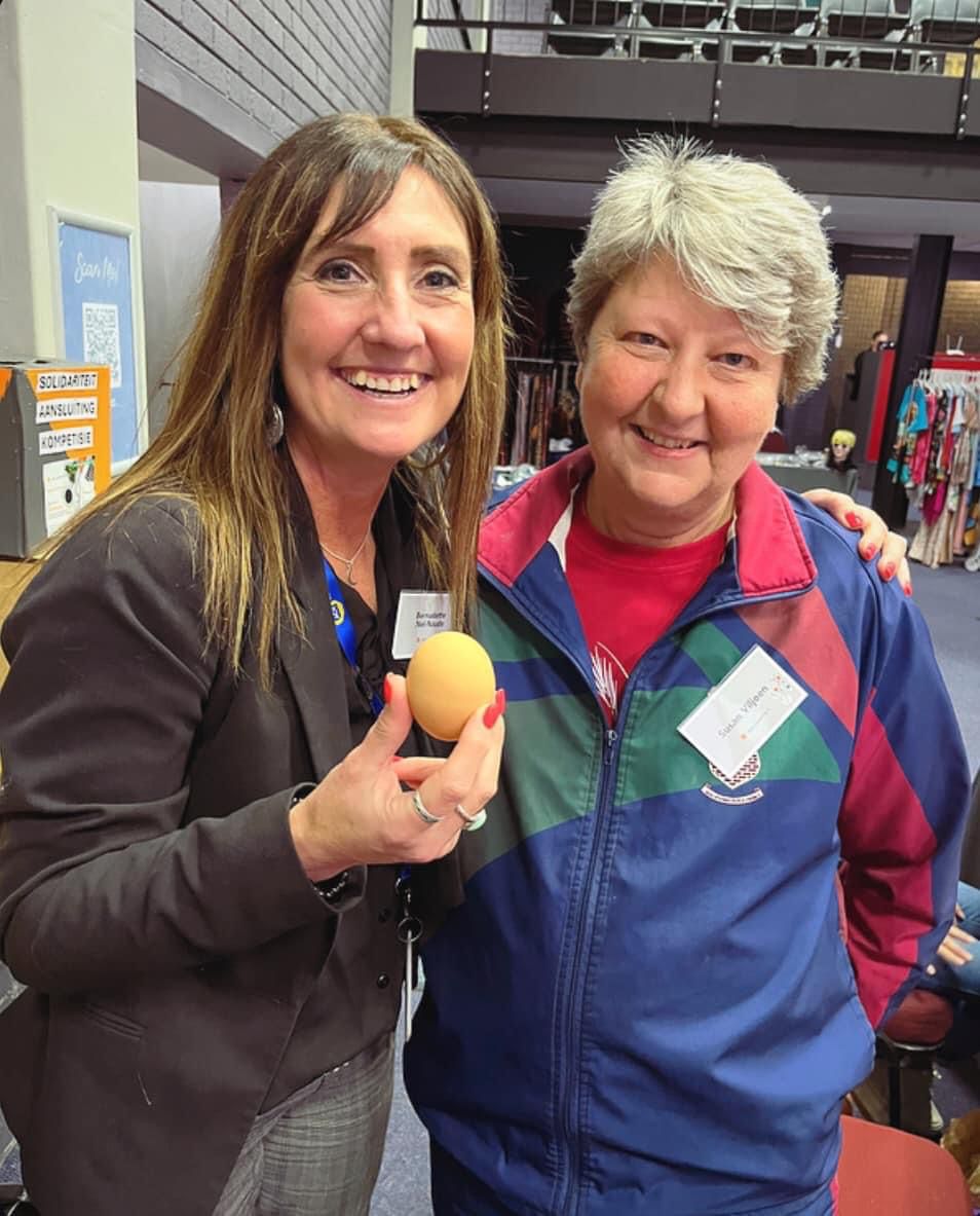 Egg-stinguishing criminal behaviour in Gqeberha, one egg at a time.